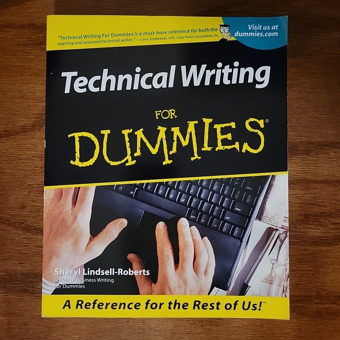 Technical Writing for Dummies by Sheryl Lindsell-Roberts