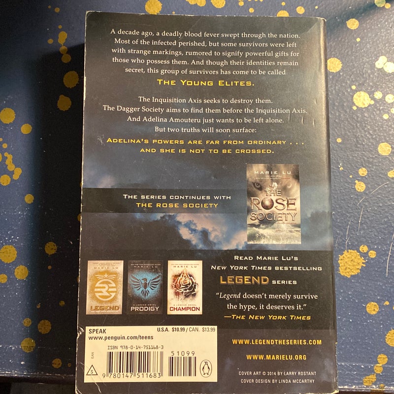 The Young Elites by Marie Lu, Paperback | Pangobooks