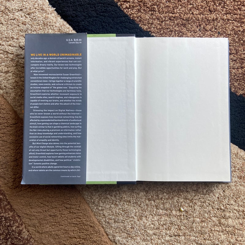 Mind Change by Susan Greenfield, Hardcover | Pangobooks