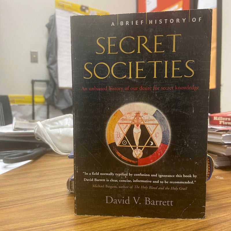 A Brief History of Secret Societies by David V. Barrett, Paperback ...