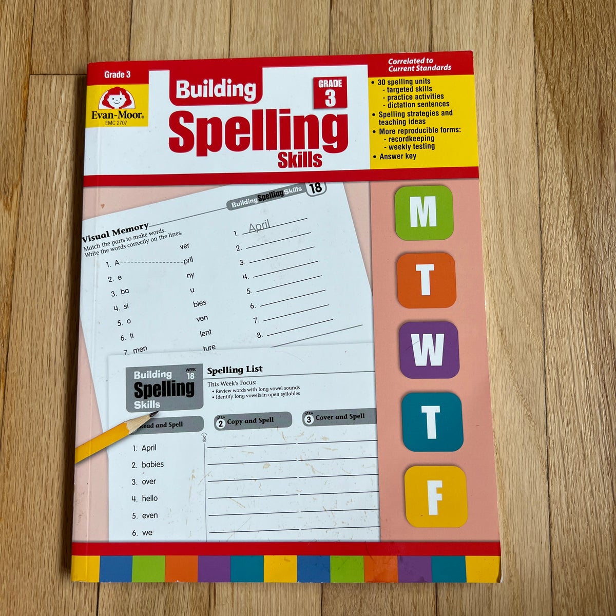 Building Spelling Skills Grade 3 by Evan-Moor Educational Publishers