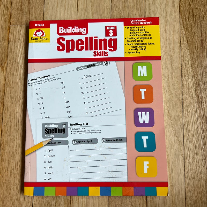 Building Spelling Skills Grade 3 by Evan-Moor Educational Publishers