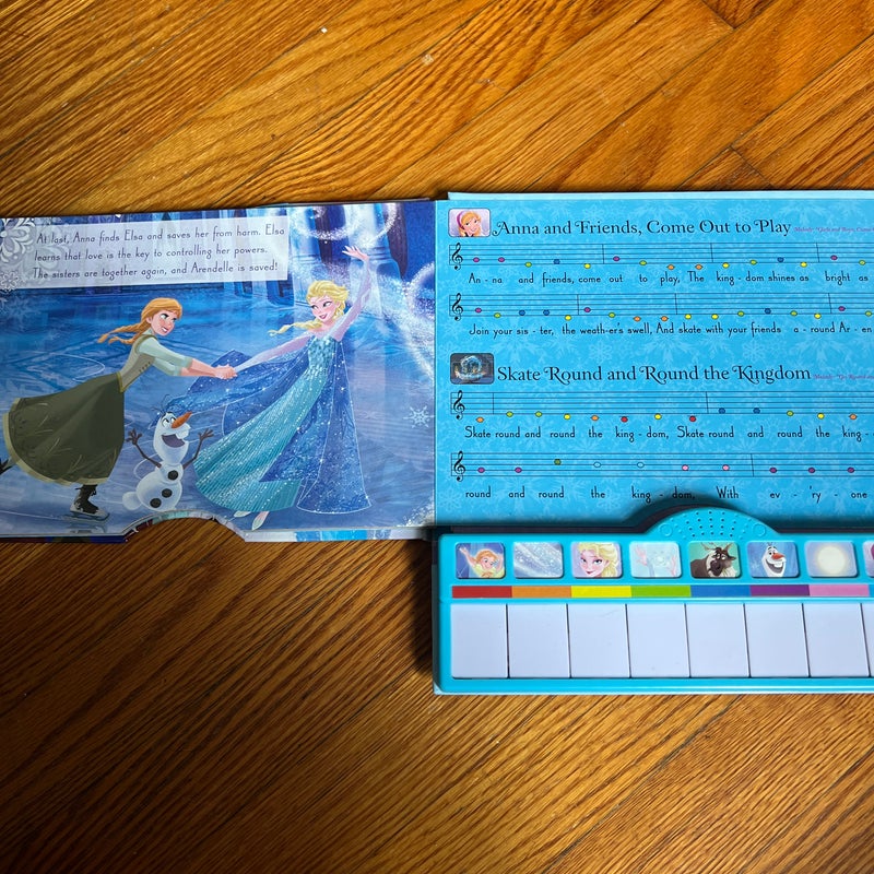 Disney Frozen Piano Book O/P by PI Kids