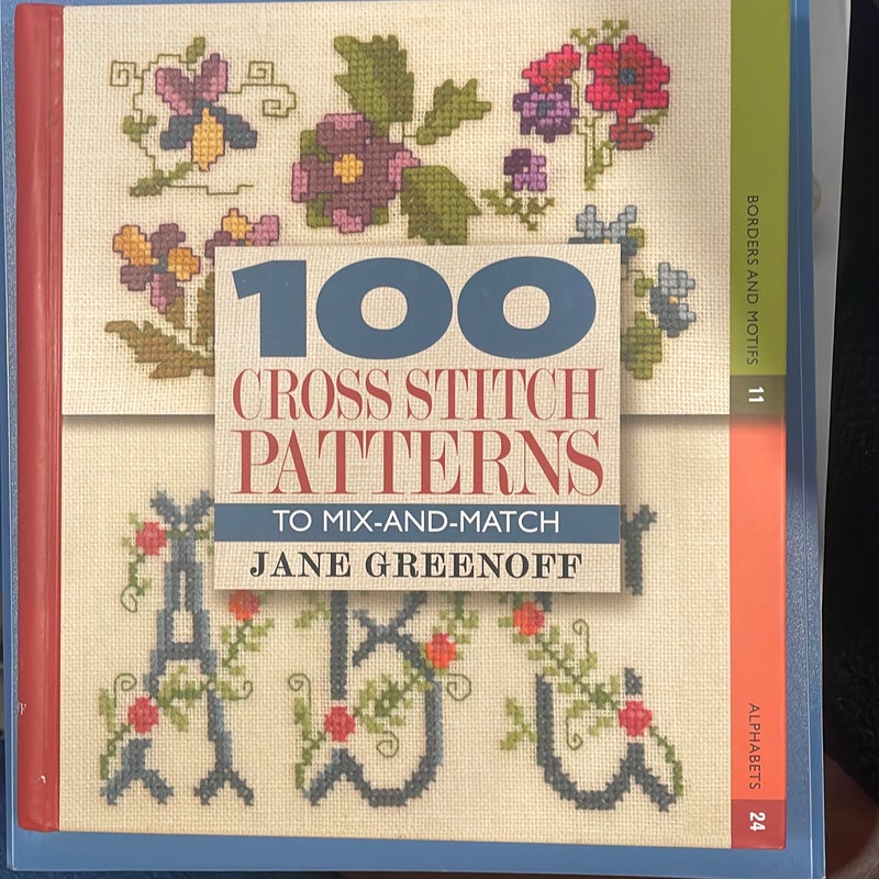 100 Cross-Stitch Patterns by Jane Greenoff