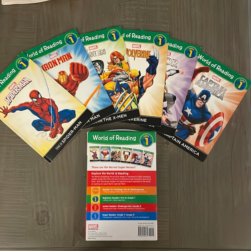 World of Reading Marvel Boxed Set by DBG