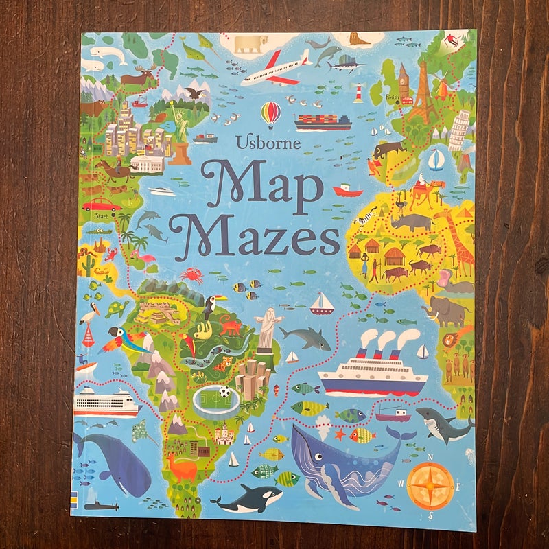 Map Maze Book by Sam Smith