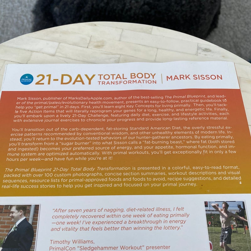 The Primal Blueprint 21-Day Total Body Transformation by Mark Sisson