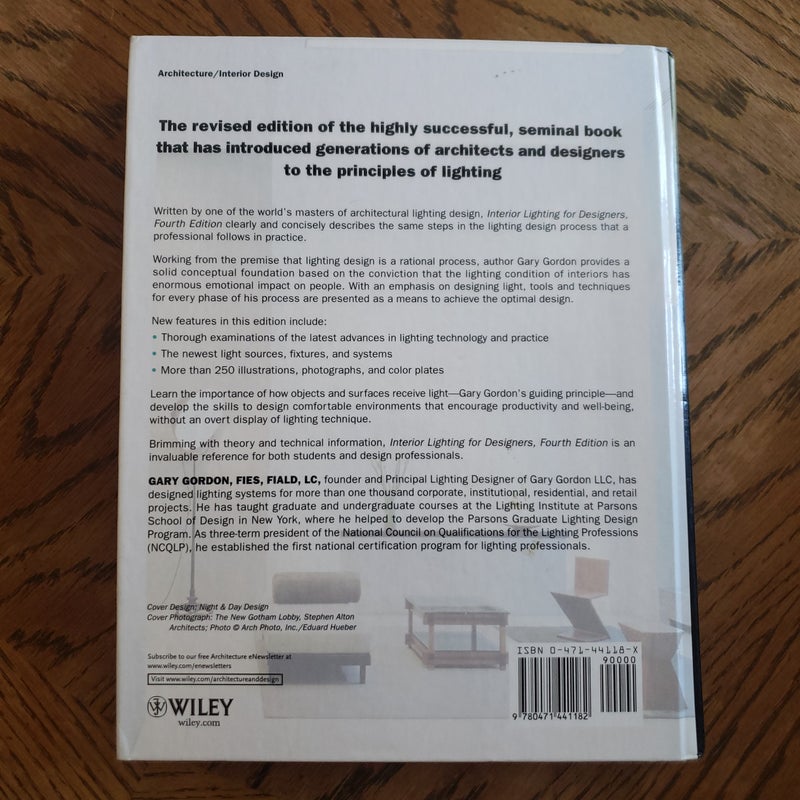 Interior Lighting for Designers