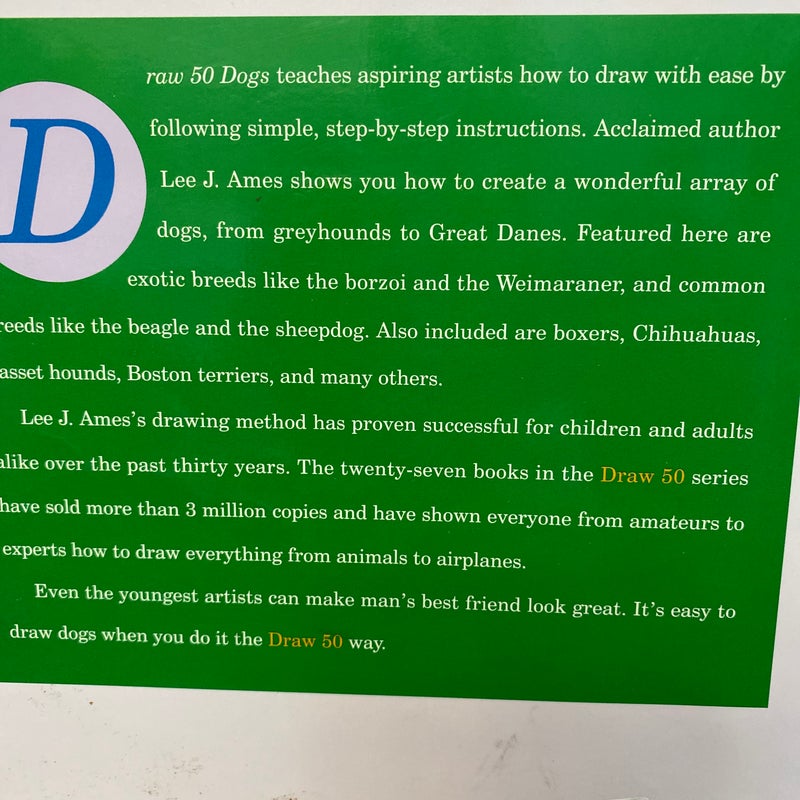 Draw 50 Dogs by Lee J. Ames, Paperback | Pangobooks