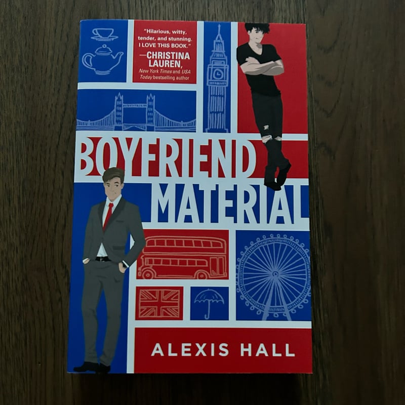 Boyfriend Material by Alexis Hall, Paperback | Pangobooks