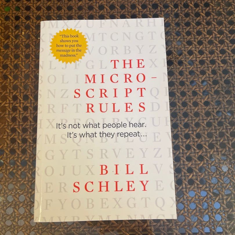 The Microscript Rules by Bill Schley, Paperback | Pangobooks