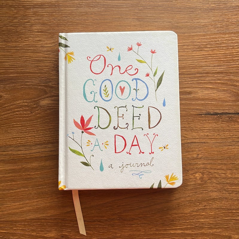 One Good Deed a Day by Chronicle Books