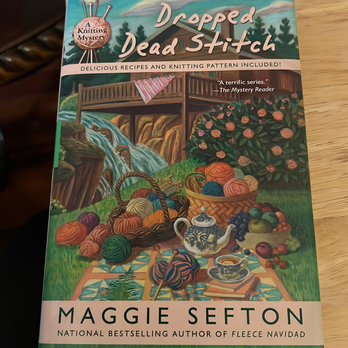 Dropped Dead Stitch by Maggie Sefton