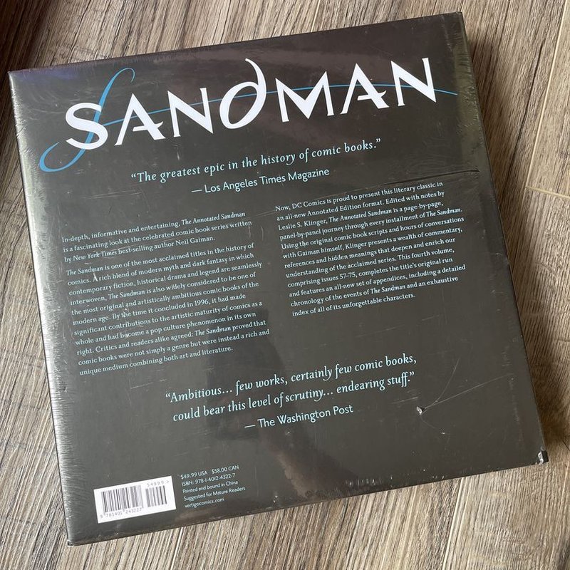Annotated Sandman Vol. 4 by Neil Gaiman, Hardcover | Pangobooks