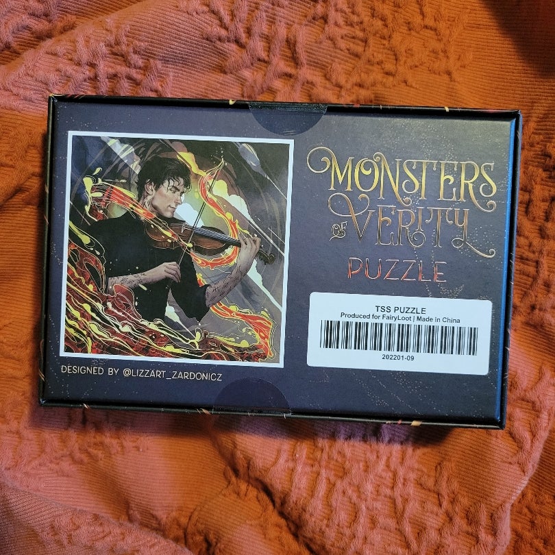 Fairyloot Monsters of Verity puzzle