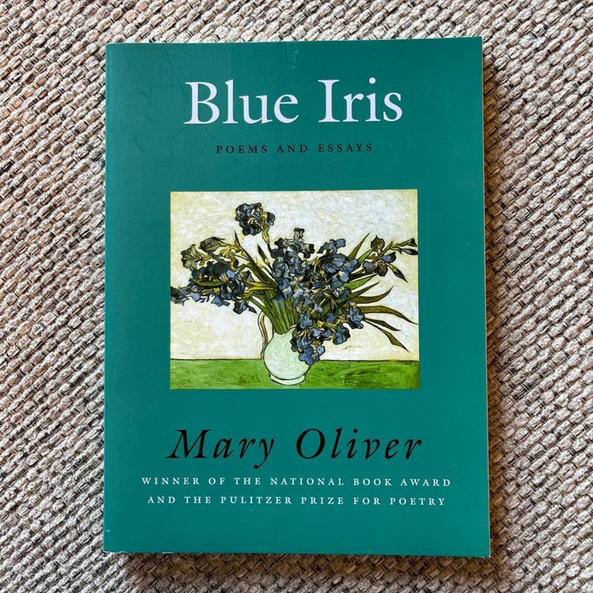 Blue Iris by Mary Oliver