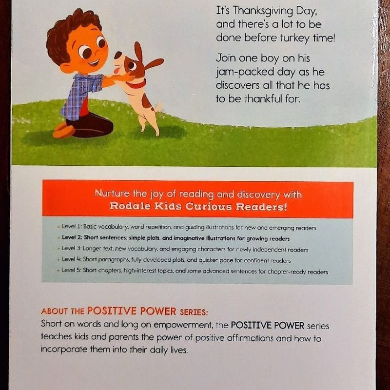 I Am Thankful (A Positive Power Story) by Suzy Capozzi; Eren Unten ...
