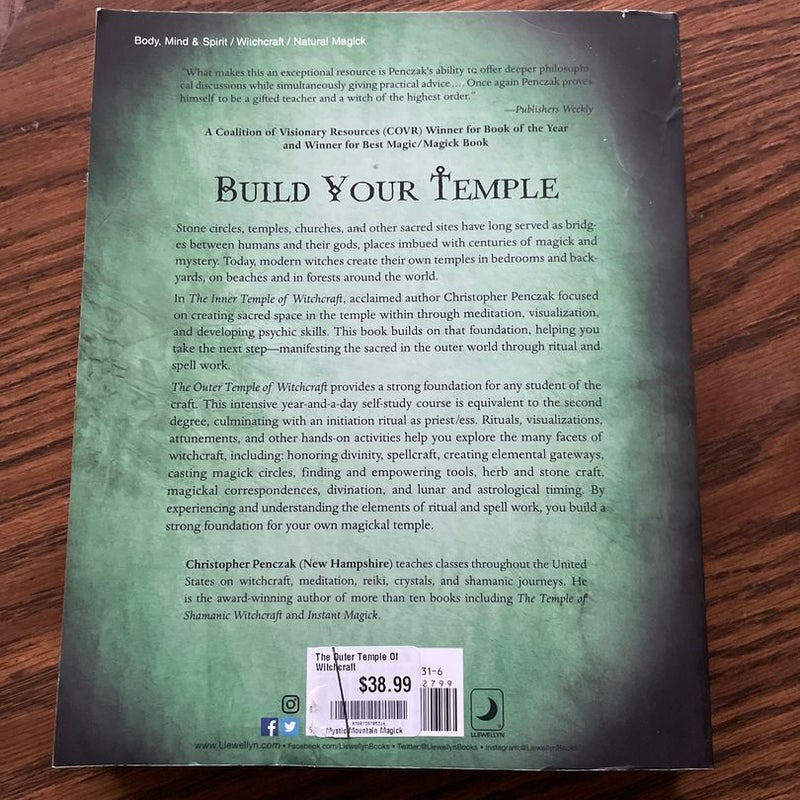 The Outer Temple of Witchcraft by Christopher Penczak, Paperback ...