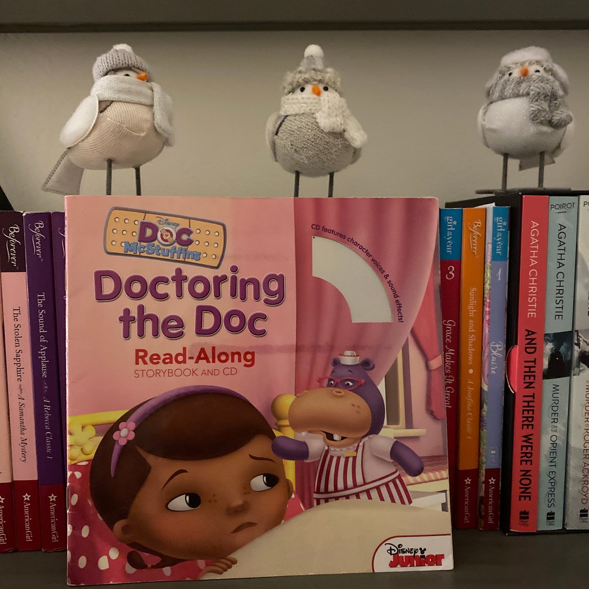 Doc Mcstuffins Read-Along Storybook and CD Doctoring the Doc by Disney ...