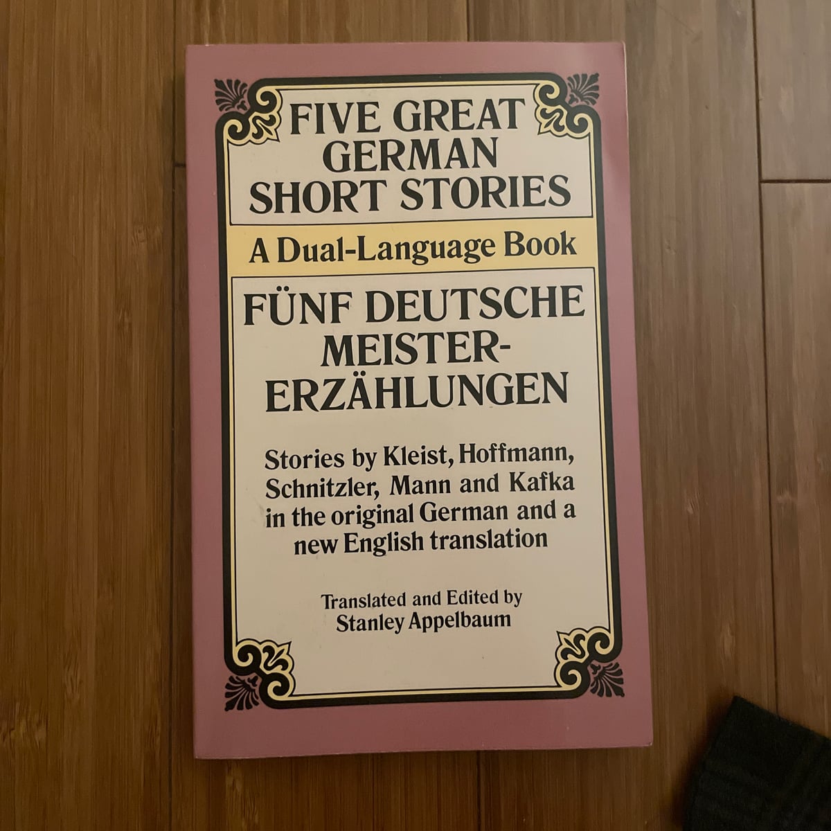 Five Great German Short Stories by Stanley Appelbaum
