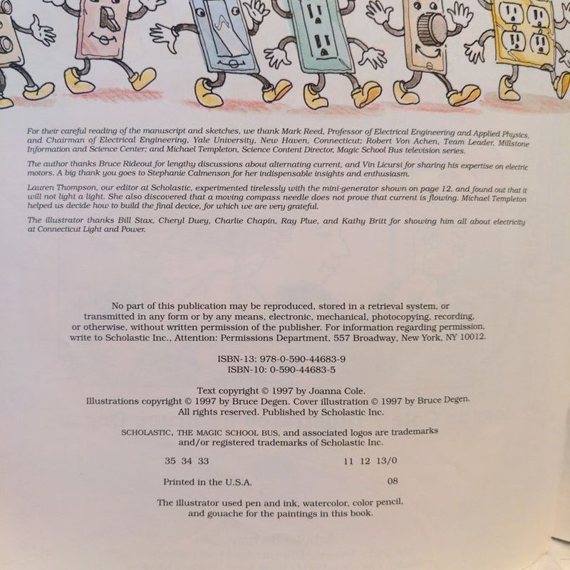 The Magic School Bus and the Electric Field Trip