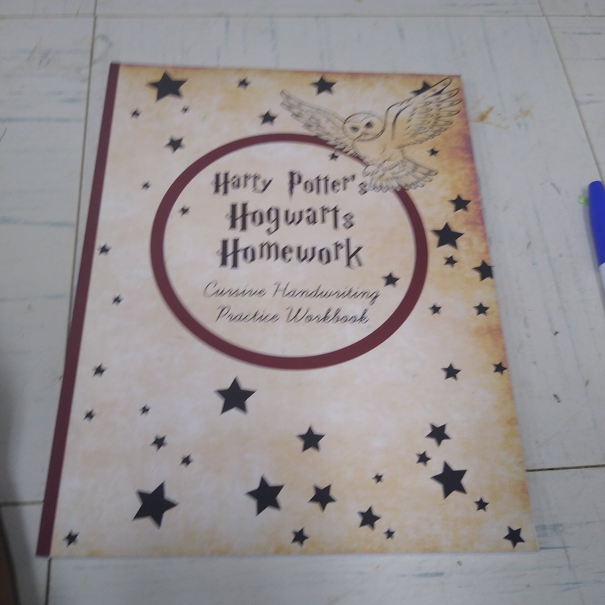 Harry Potter's Hogwarts Homework: Cursive Handwriting Workbook by Leila ...