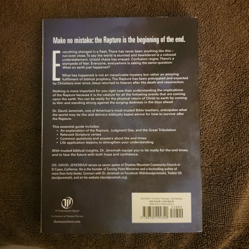 After the Rapture by David Jeremiah, Paperback | Pangobooks