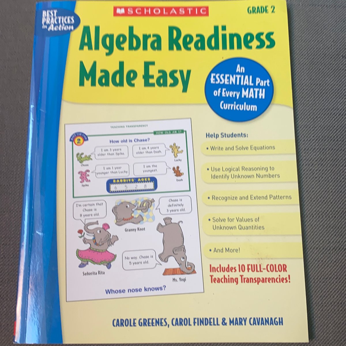Algebra Readiness Made Easy by Carole Greenes, Carol Findell, Mary Cavanagh
