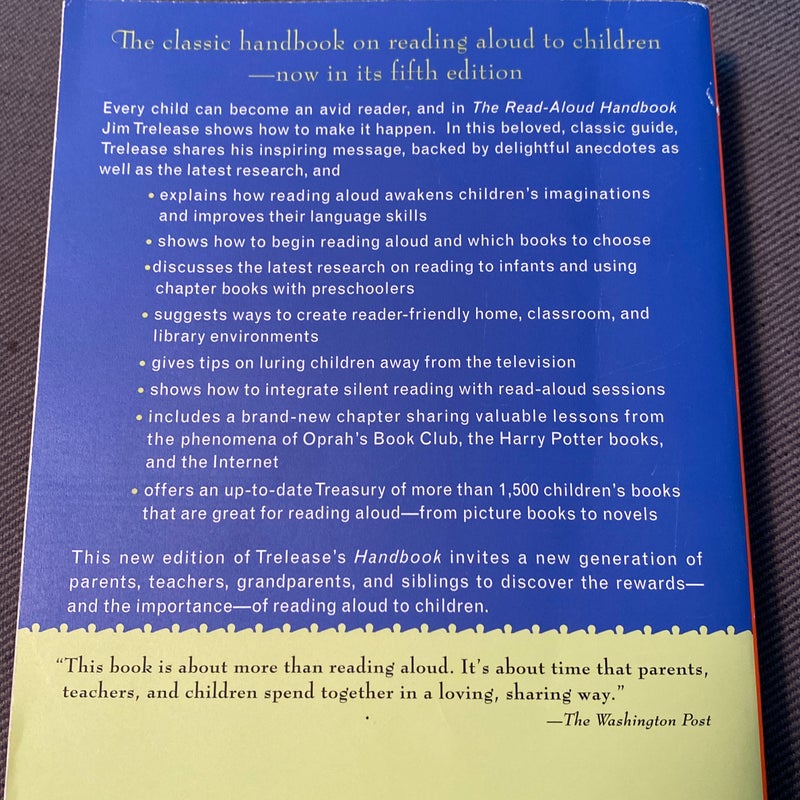 The Read-Aloud Handbook by Jim Trelease, Paperback | Pangobooks The Read-Aloud Handbook by Jim Trelease, Paperback | Pangobooks