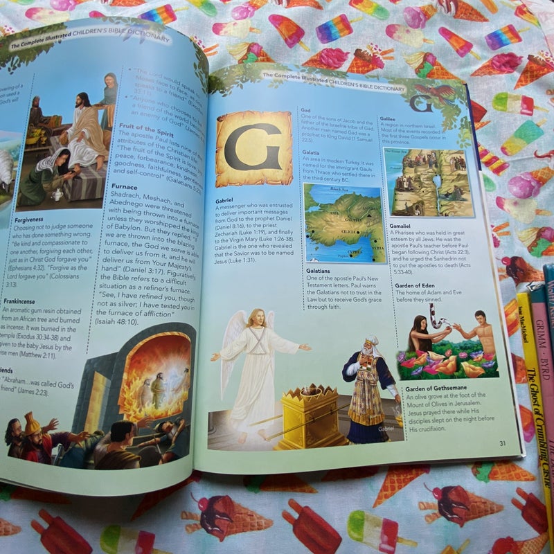 The Complete Illustrated Children's Bible Dictionary by Harvest House ...
