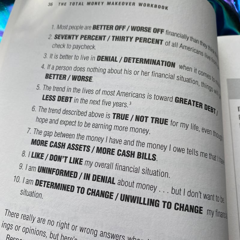 The Total Money Makeover Workbook: Classic Edition