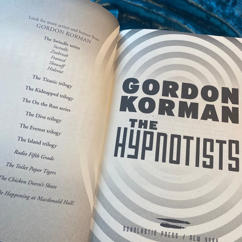 The Hypnotists by Gordon Korman, Hardcover | Pangobooks