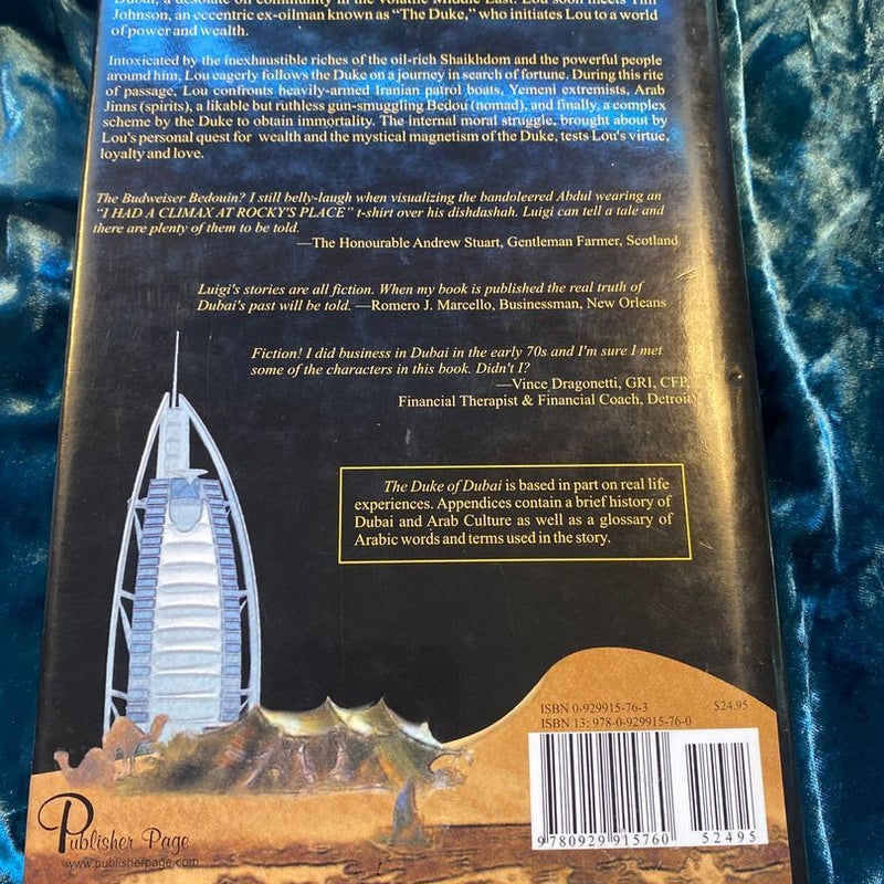 The Duke of Dubai by Luigi Falconi, Hardcover | Pangobooks