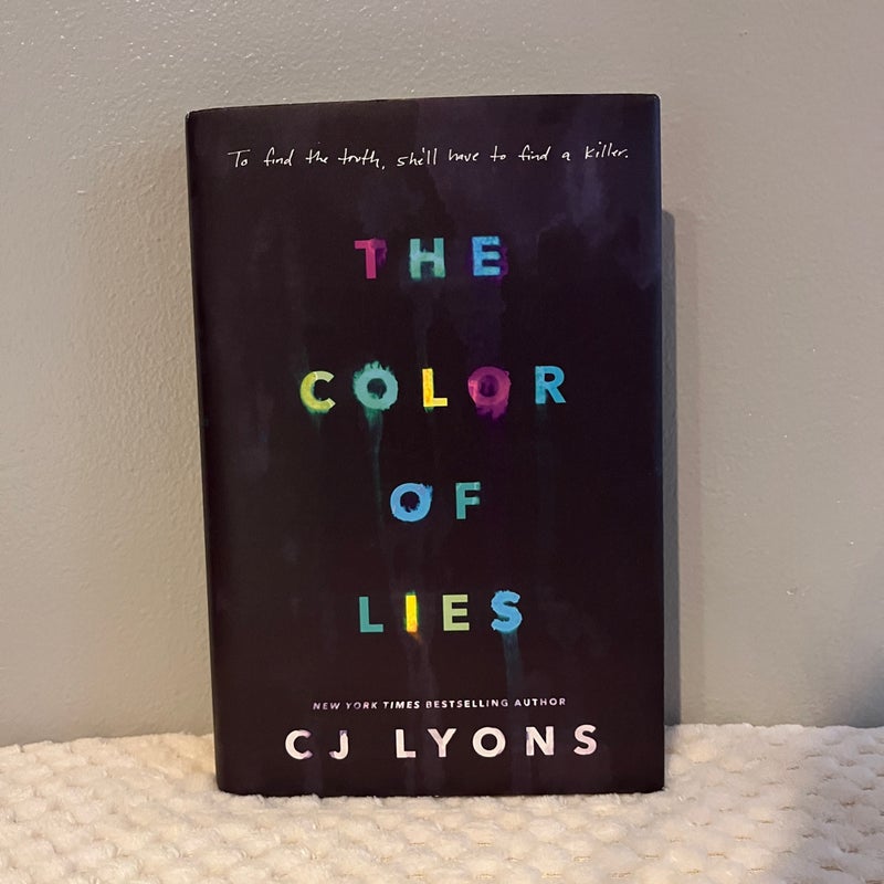 The Color of Lies by CJ Lyons