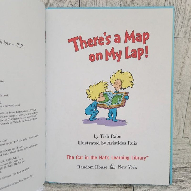There's a Map on My Lap! by Tish Rabe, Hardcover | Pangobooks