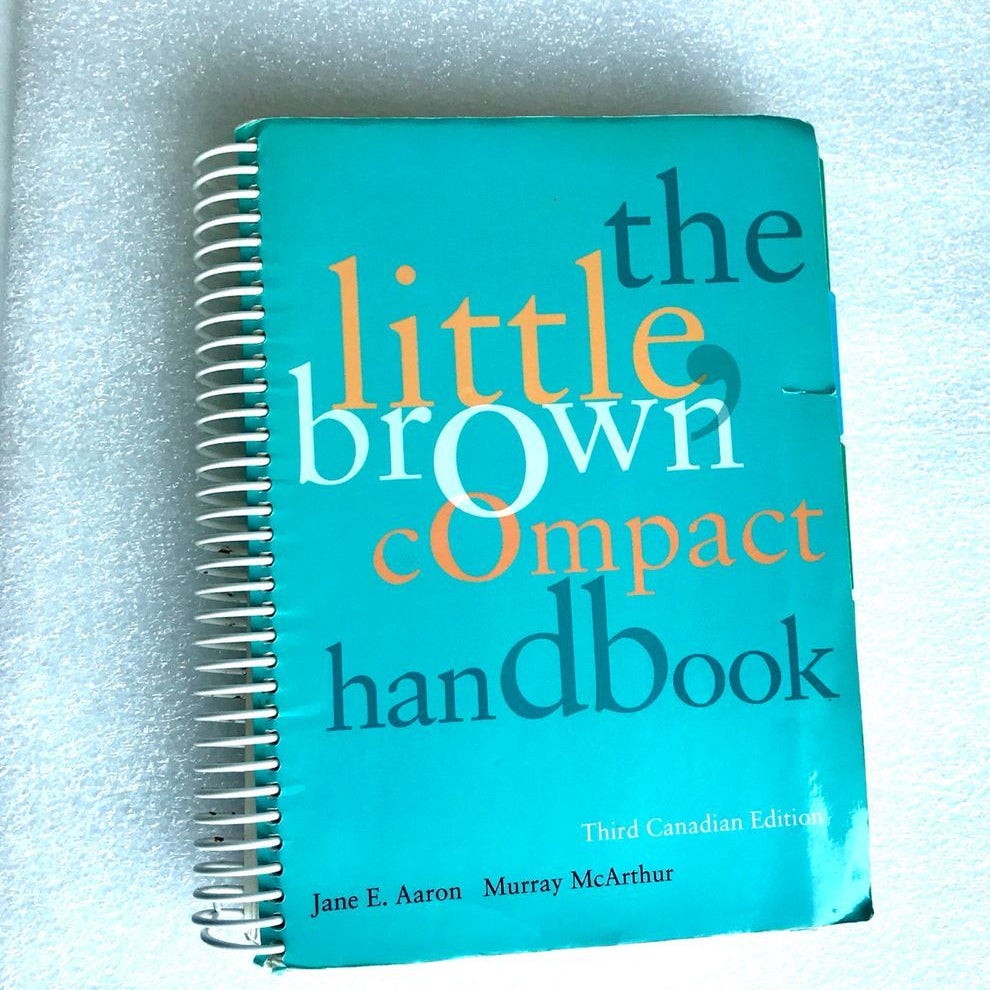 The Little Brown Compact Handbook by Jane E. Aaron, Murray McArthur