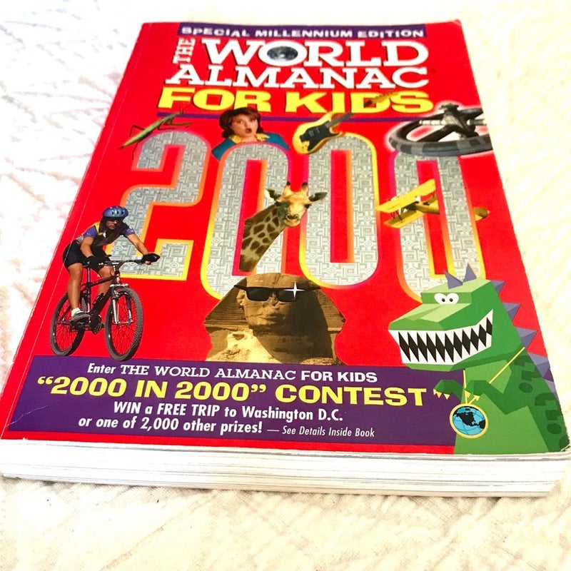 The World Almanac for Kids 2000 by World Almanac Editors