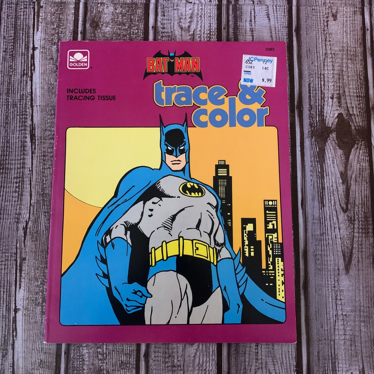 Batman Trace & Color by Golden, Paperback | Pangobooks