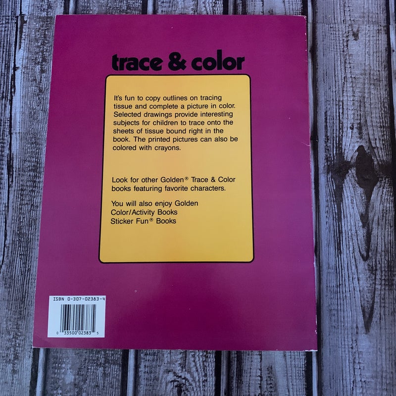 Batman Trace & Color by Golden, Paperback | Pangobooks