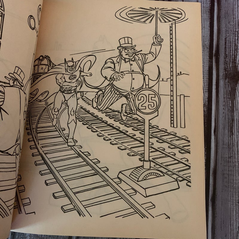 Batman Trace & Color by Golden, Paperback | Pangobooks