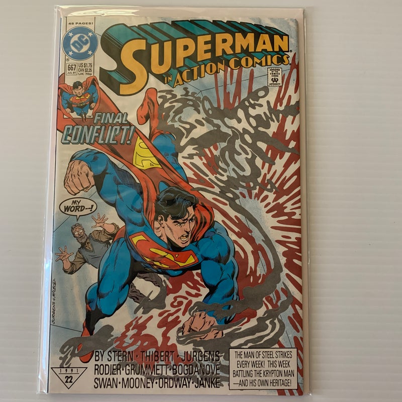 Action Comics #667 by DC Comics, Paperback | Pangobooks
