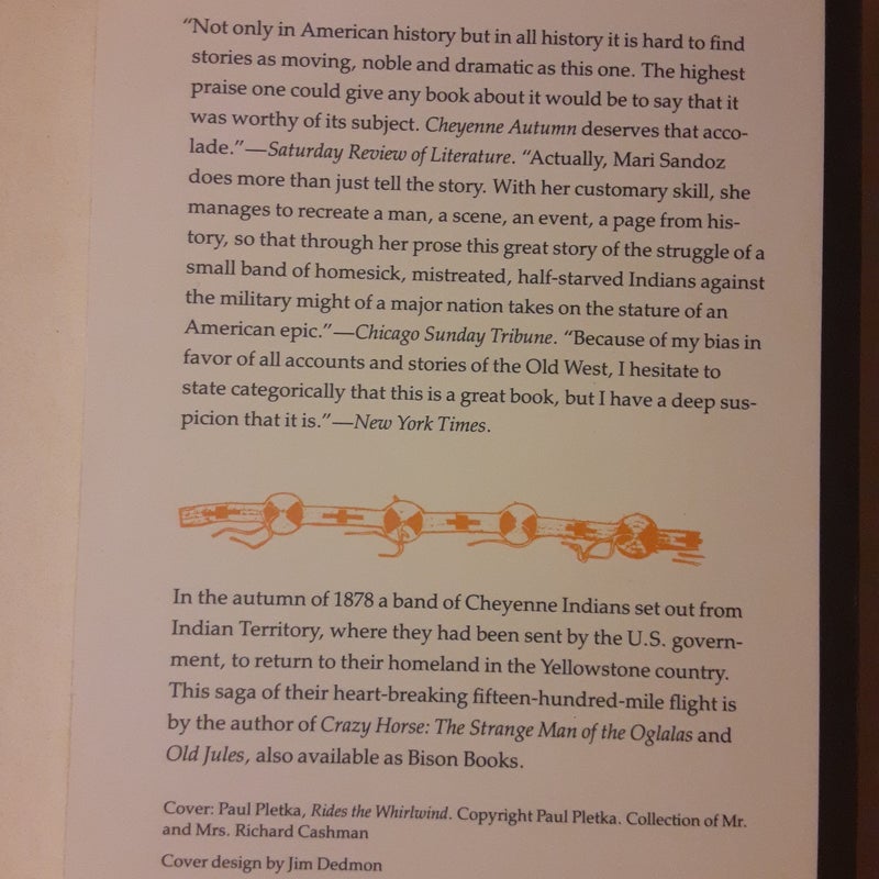 Cheyenne Autumn by Mari Sandoz, Paperback | Pangobooks