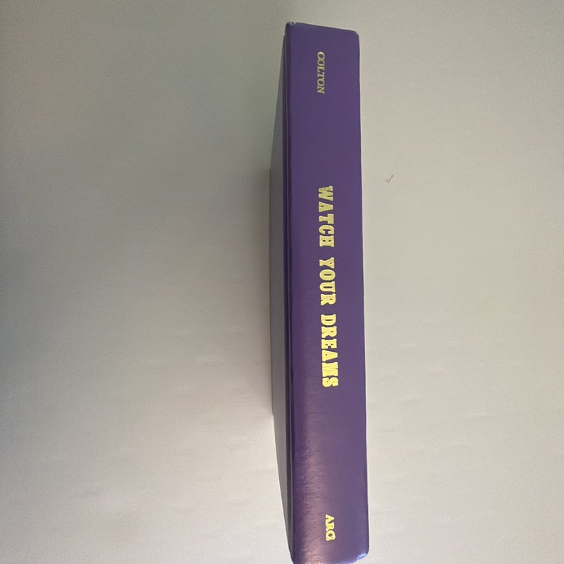 Watch Your Dreams by Ann Ree Colton, Hardcover | Pangobooks