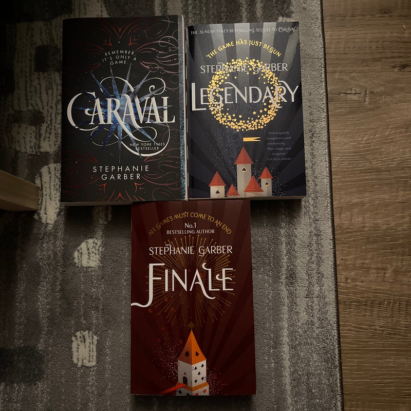 Caraval 3 book series by Stephanie Garber, Paperback | Pangobooks