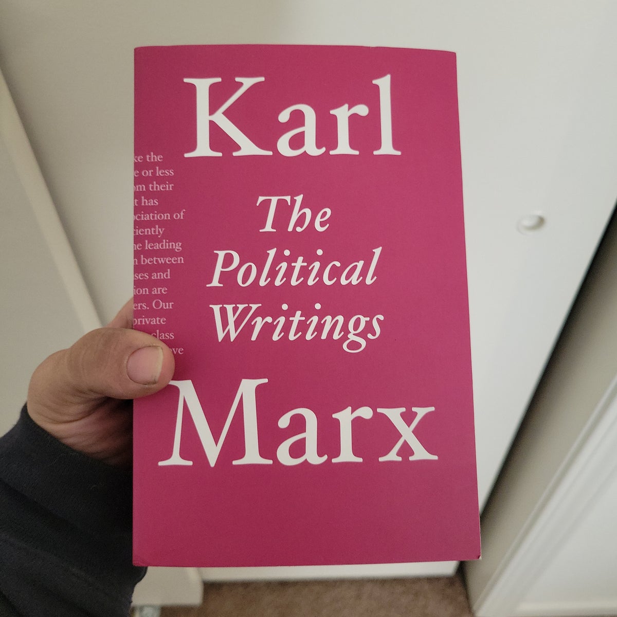 The Political Writings by Karl Marx, Ali Tariq