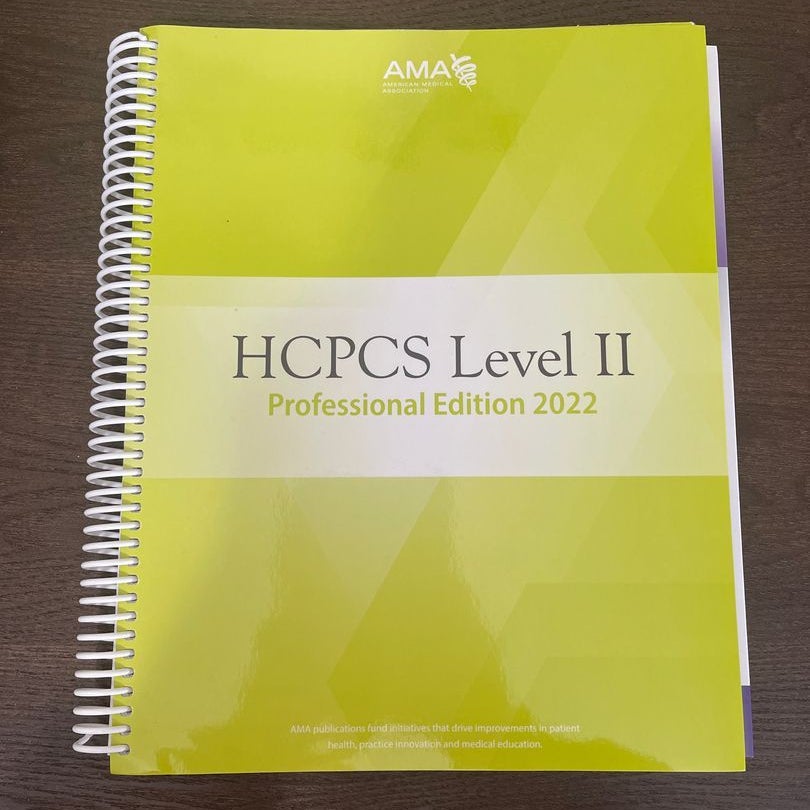 HCPCS 2022 Level II Professional Edition by American Medical Association