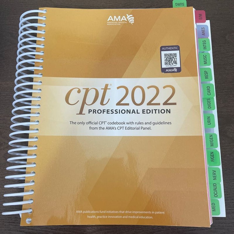 CPT Professional 2022