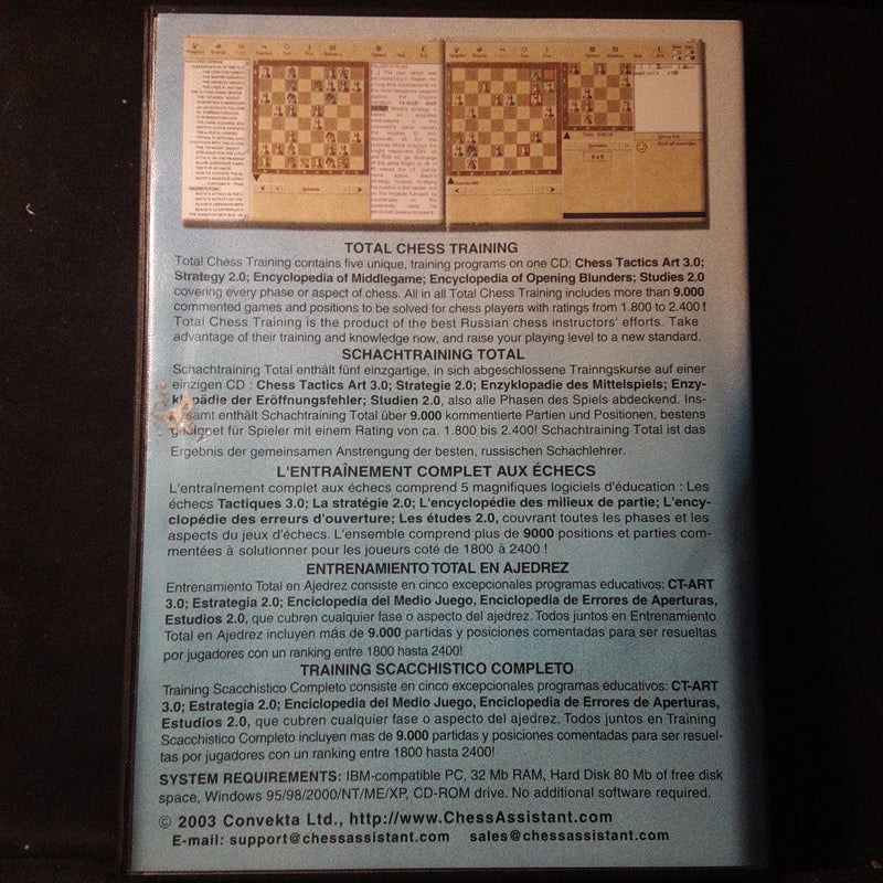 Total Chess Training by Convekta , Paperback | Pangobooks