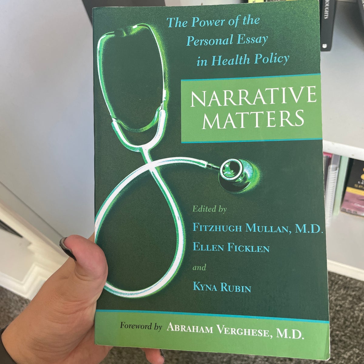 Narrative Matters by Abraham Verghese, Paperback | Pango Books