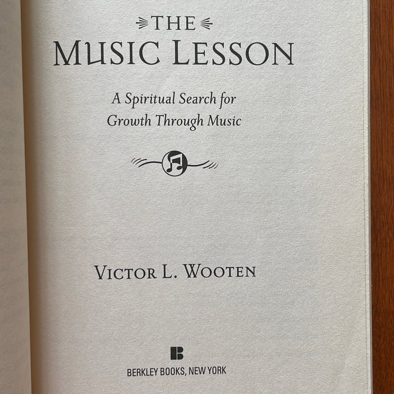 The Music Lesson by Victor L. Wooten | Pangobooks